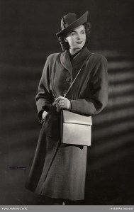 Hjördis Genberg, fashion model, 1943-1944 – Hjördis Genberg Niven