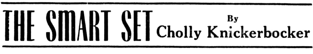 Igor Cassini’s byline, 1947 – Hjördis Genberg Niven