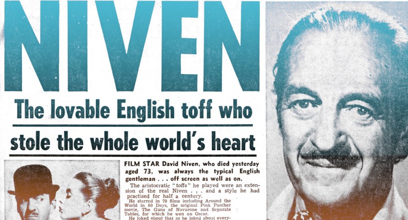 David Niven’s last days, July 1983 – Hjördis Genberg Niven